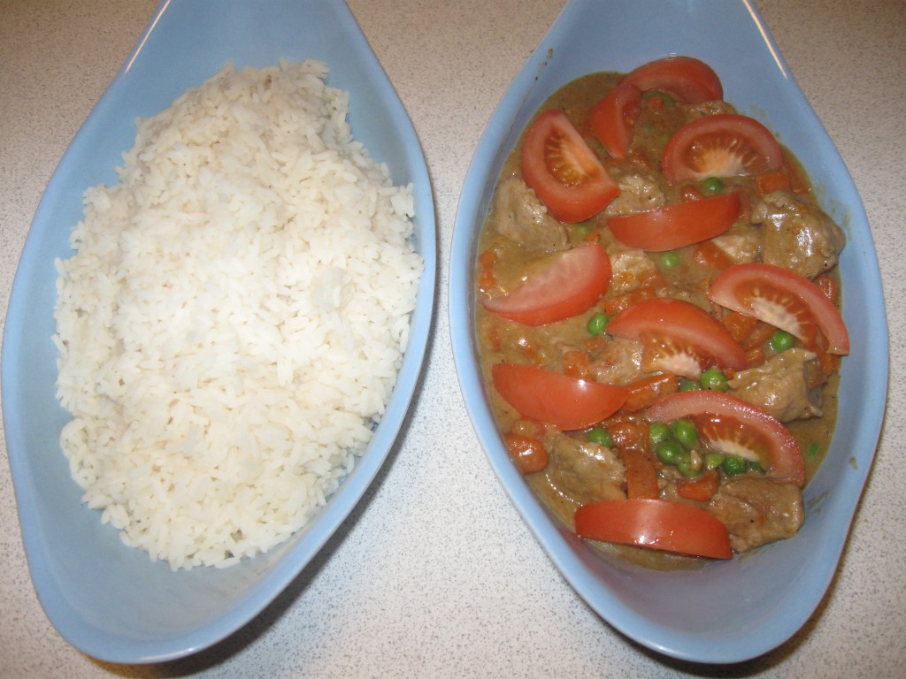 Mørbradgryde med Ris | Billig nem mad | Billigeopskrifter.dk